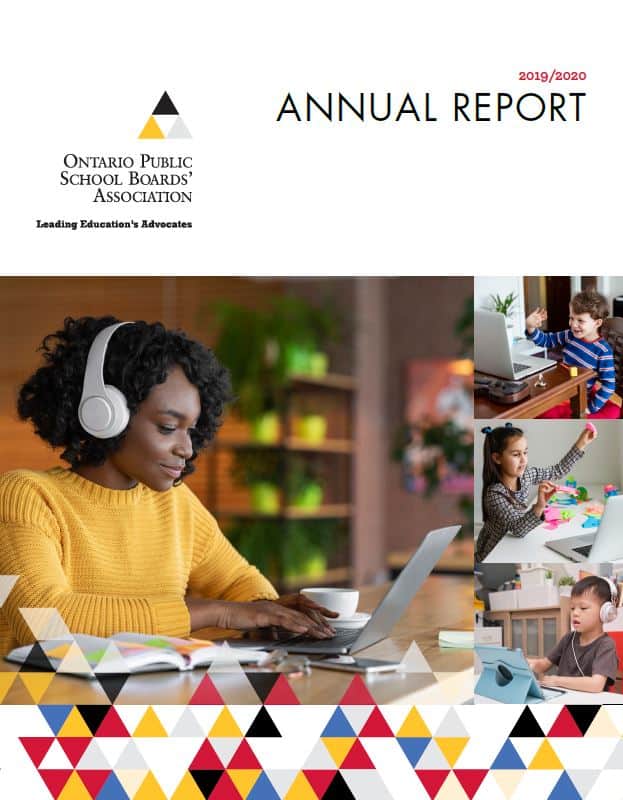 OPSBA releases 2019-20 Annual Report - OPSBA